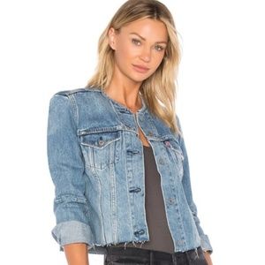 Levi's | Jackets & Coats | Nwt Levis Altered Denim Trucker Jacket ...